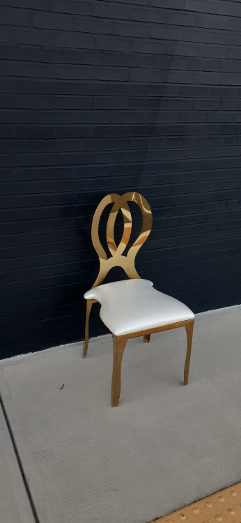 Gold Infinity Chair - Baltimore Party Rentals