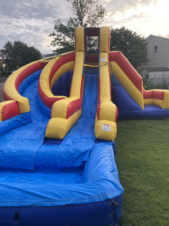 Helix Water Slide - Baltimore Party Rentals