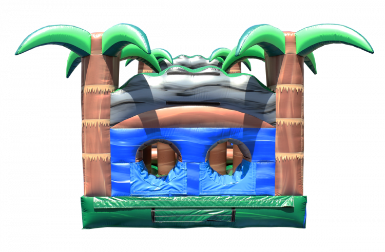 30ft Tropical Rush Obstacle Course - Baltimore Party Rentals