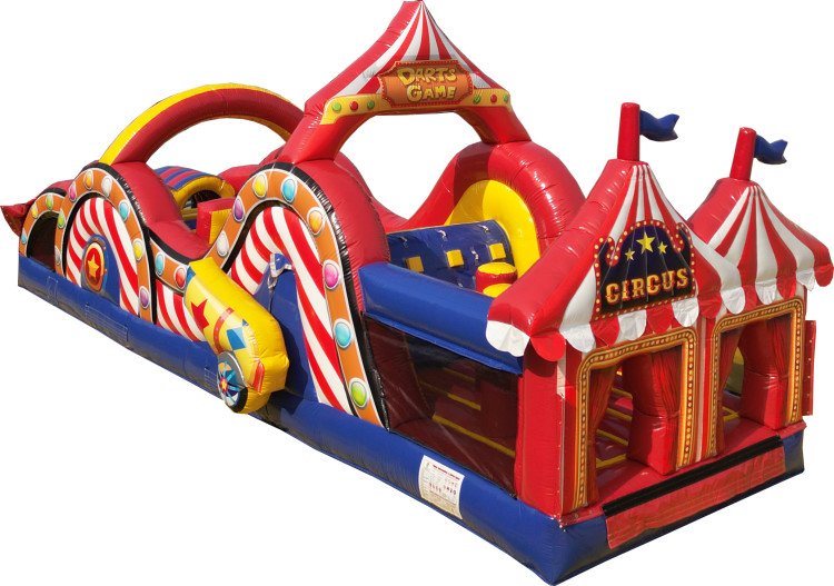 35ft Carnival Circus Obstacle Course - Baltimore Party Rentals